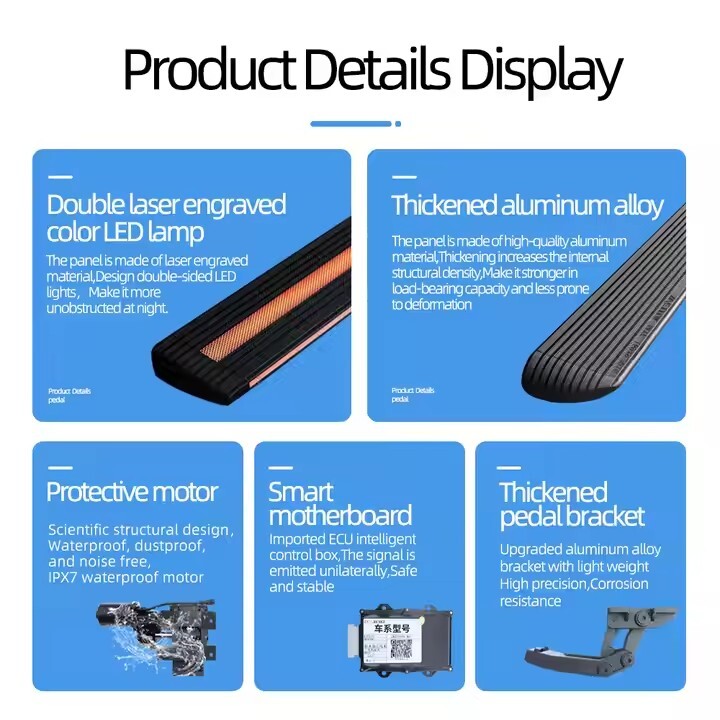 Deployable Electric Power Running Board Side Step Fit for Hyundai ...