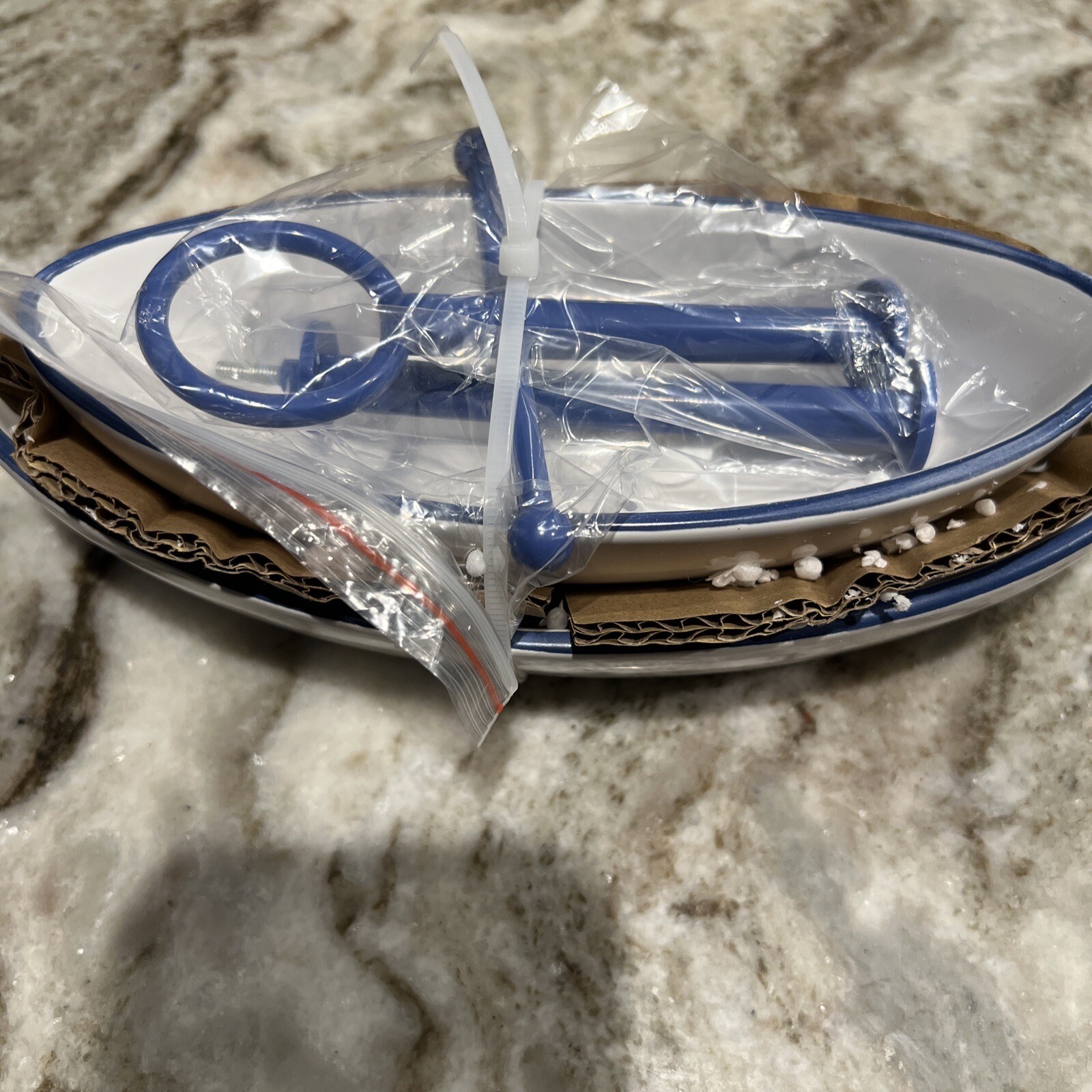 Target!!! Bullseye Playground Summer Beach Lake House Ceramic Boat 2 ...