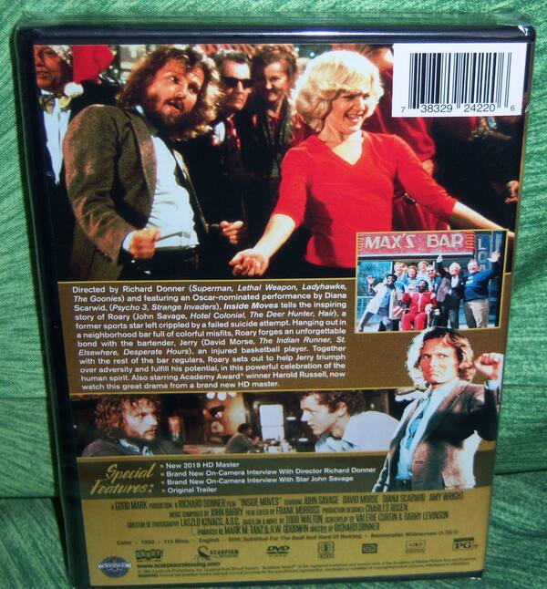 NEW RARE OOP SCORPION JOHN SAVAGE DIANA SCARWID INSIDE MOVES MOVIE DVD 1980 738329242206| eBay