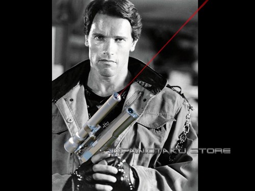 TERMINATOR 1984 45 LONG SLIDE WITH LASAR SIGHTING REPLICA HARDBALLER ...