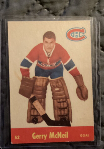 1955/56 PARKHURST QUAKER OATS GERRY McNEIL RARE EX MT | eBay