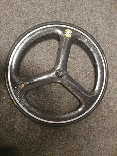 Specialized 650c Tri-spoke Carbon Fibre cycle wheel | eBay UK