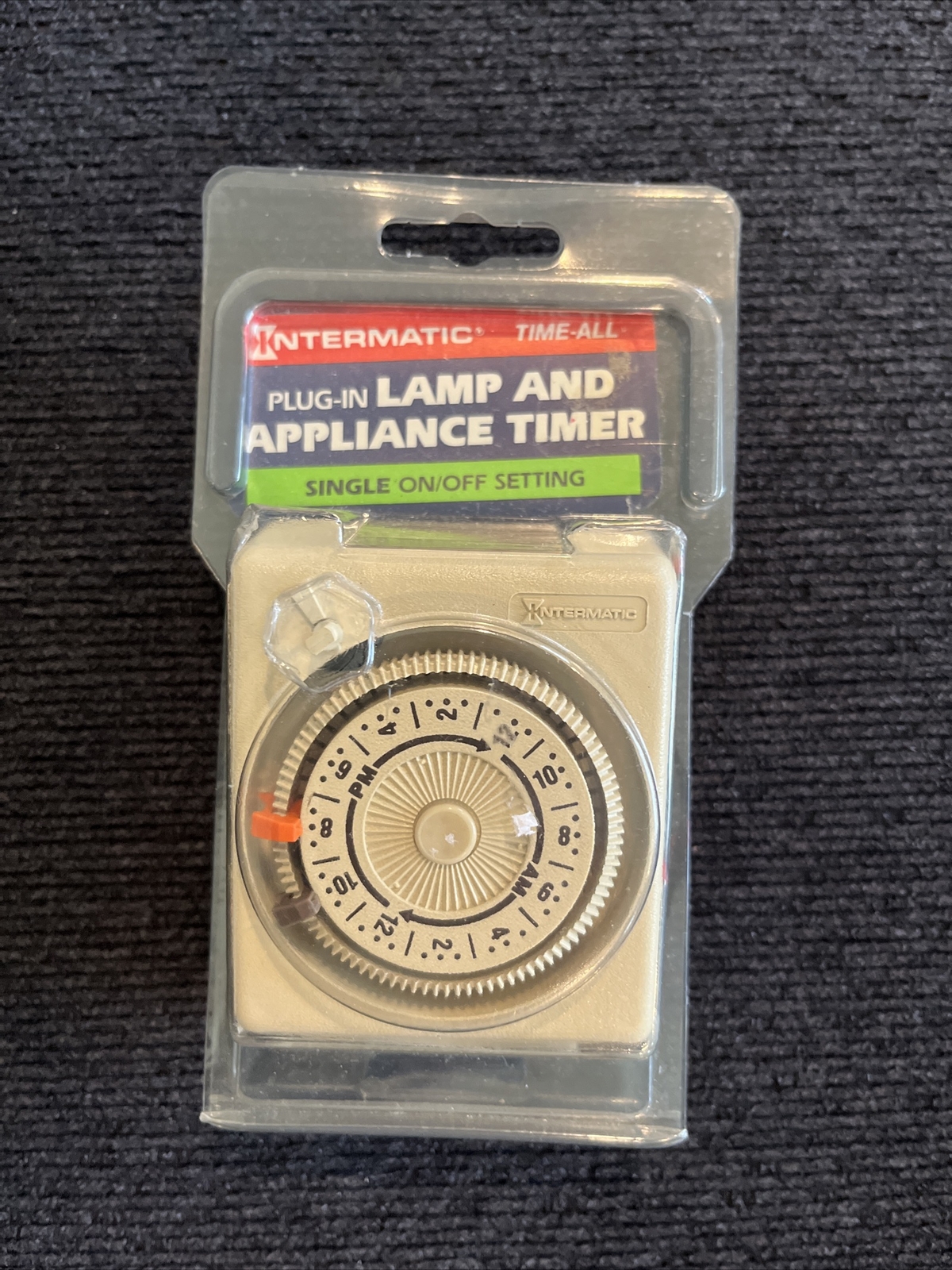 Intermatic Time-all Programmer Plug-in Lamp and Appliance Timer SB111C ...