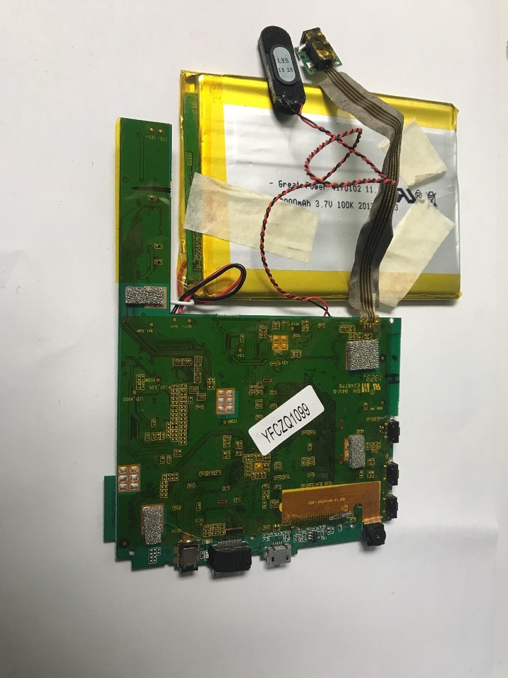Genuine Nextbook Next7p12-8g 7" Tablet Mainboard, Battery, Speaker P/n ...