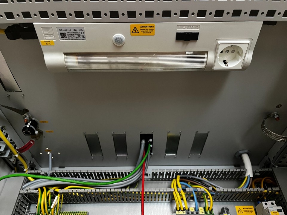 Rittal TS 8806.500 800x600x2000 Electrical Cabinet + SK3361500 Air ...