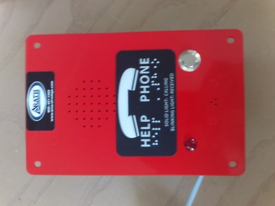 Rath 2400-805RP Surface Mount, Emergency phone Red Call Box #1B-1198-Y2 ...