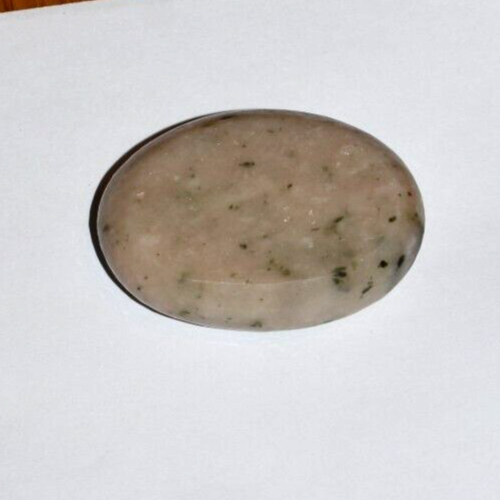 Verdant Memory Pink Feldspar Green Olivine Granite Palm Stone North ...