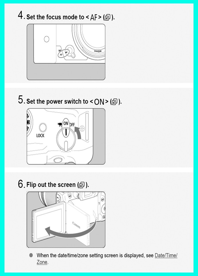 Canon EOS R7 Instruction Owners Manual | For Canon EOSR7 | Instruction ...