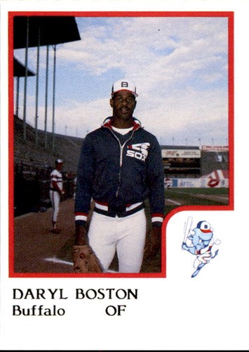 1986 Buffalo Bisons ProCards #3 Daryl Boston Cincinnati Ohio OH ...