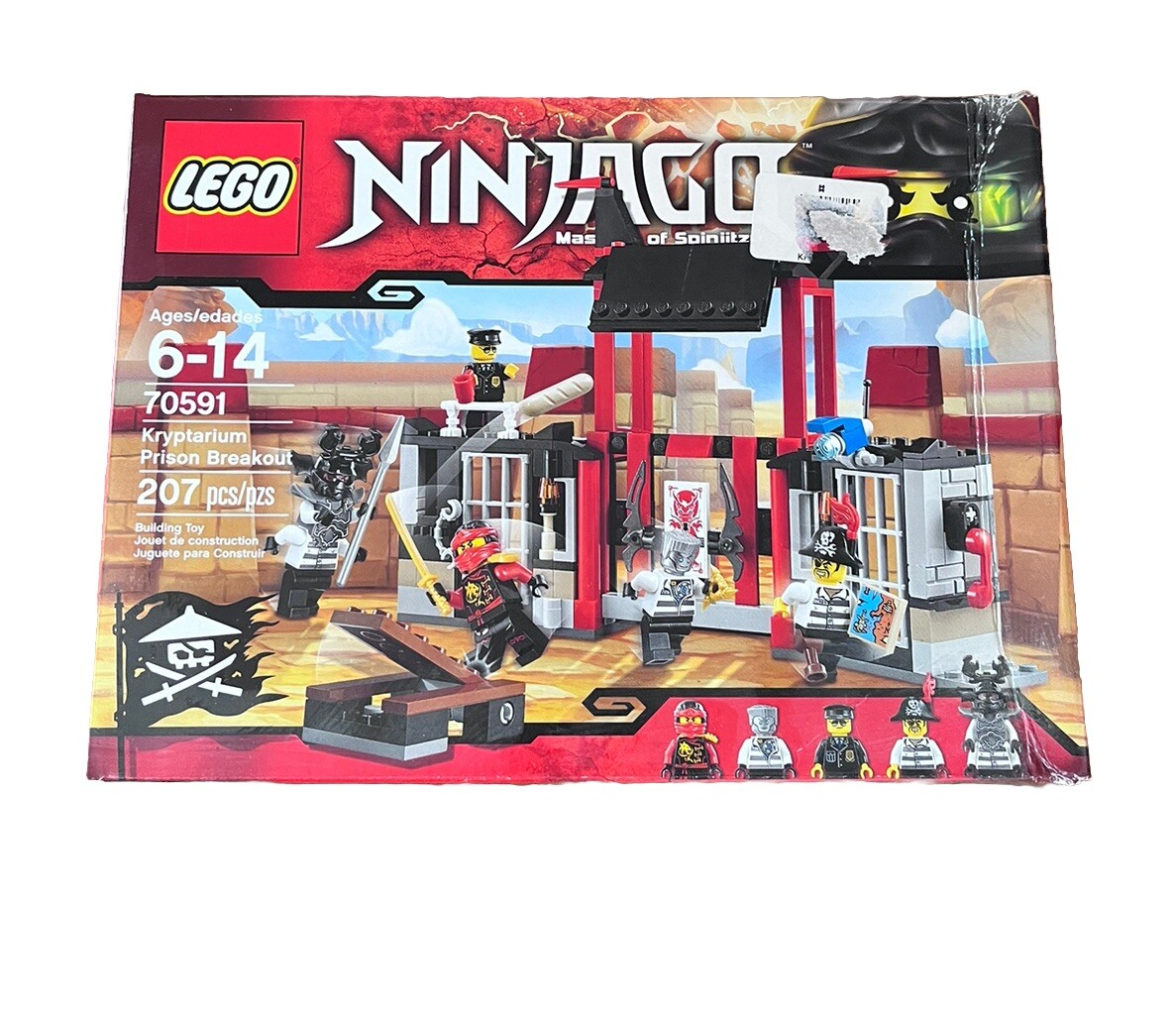 Lego Ninjago Masters of Spinjitzu Kryptarium Prison Breakout 70591 New ...