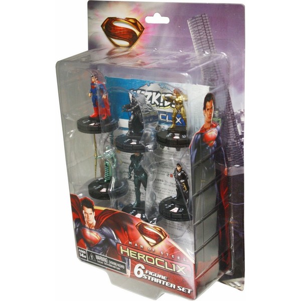 WizKids Man of Steel Heroclix 6 Figure Starter Set for sale online | eBay