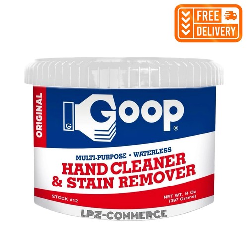 GOOP 14 Oz Biodegradable Hand Cleaner – Non-Toxic, Lanolin, Spot-Out | eBay