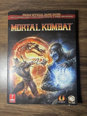 Mortal Kombat - Prima Official Strategy Game Guide W/ Fatality Cards | eBay