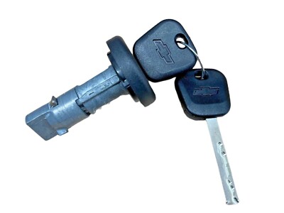 2014-2019 GM SILVERADO TAHOE IGNITION LOCK CYLINDER SWITCH 2 KEYS NEW ...
