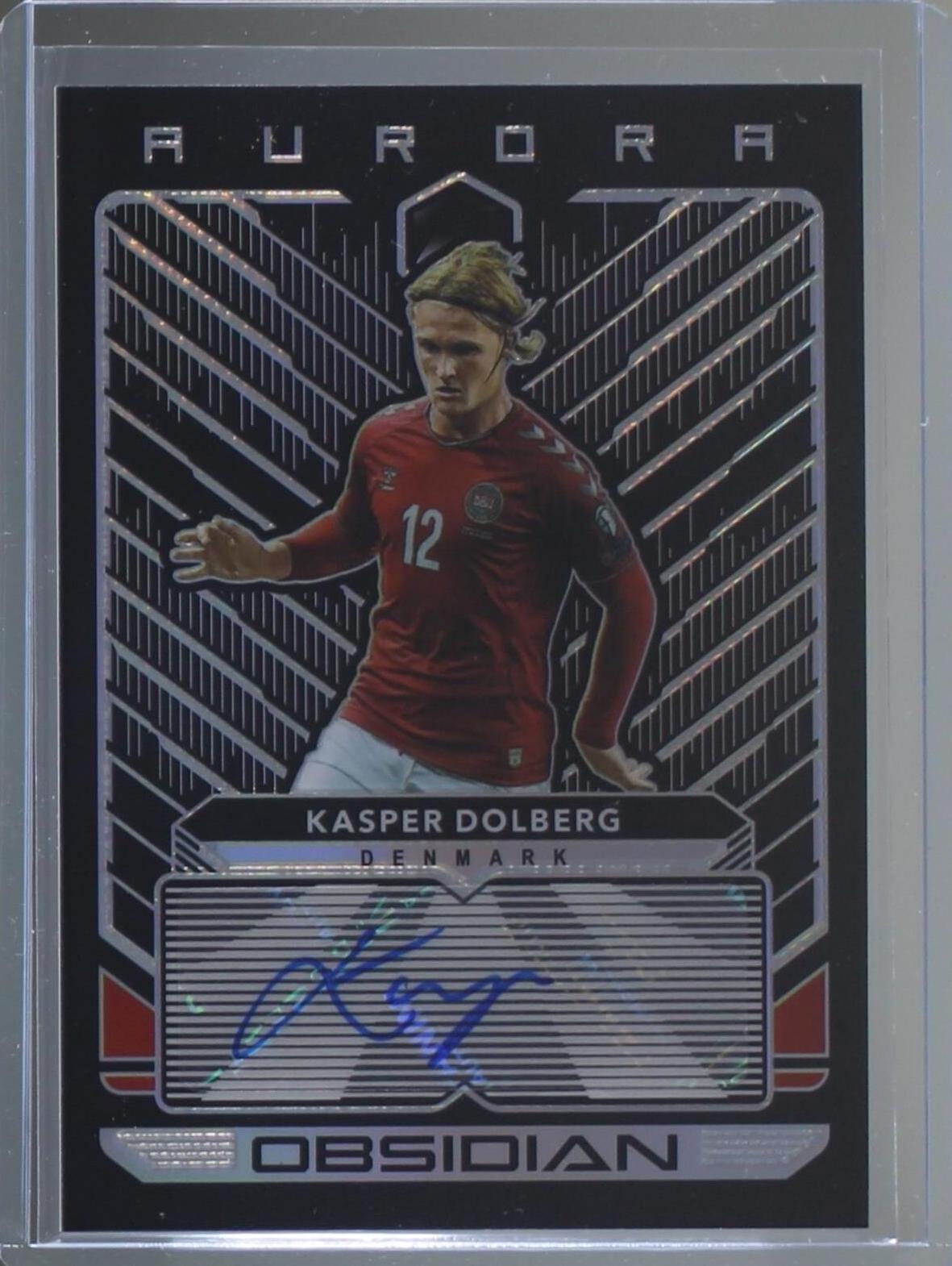 2019-20 Panini Obsidian - Aurora Autographs Kasper Dolberg #AU-KD /50 ...
