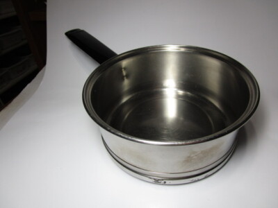 Lifetime 18-8 Waterless Cookware Stainless 1 Quart Sauce Pan West Bend ...