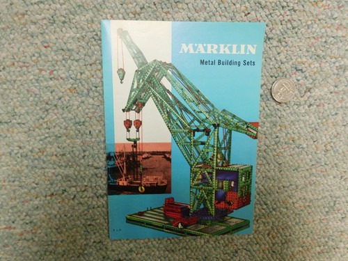 Marklin Metal Building Sets Catalog Catalogue double sided undated ...