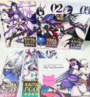 raita fgo fate rakgaki art book 1 2 3 4 5 works 6 set comiket minamoto ...