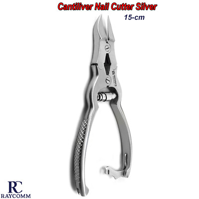 Cantilever Nail Nipper Clipper Cutter Heavy Duty Thick Nails Chiropody ...