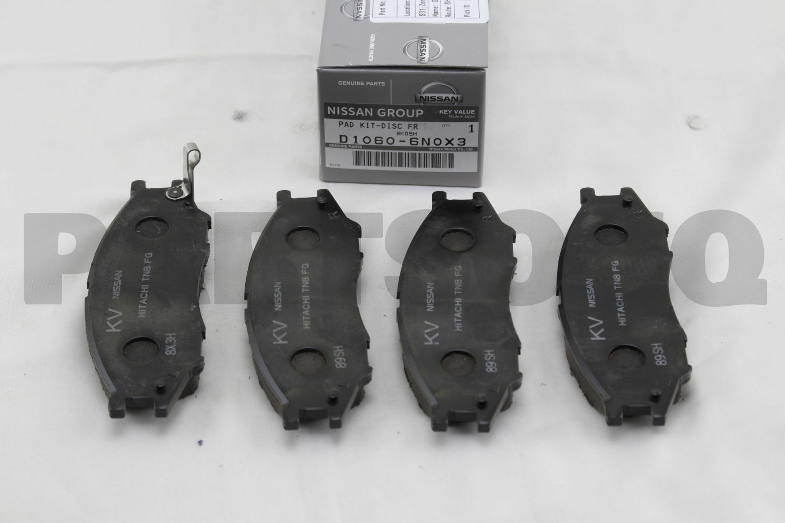 D10606N0X3 Genuine Nissan PAD KIT-DISC FR D1060-6N0X3 | eBay