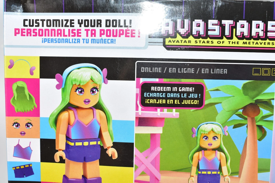 My Avastars Fashion Doll - Green_Playz with 2 Outfits and 100+ Ways to ...