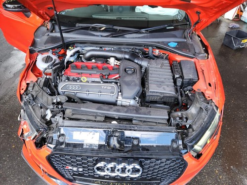 AUDI RS3 RSQ3 CZG CZGB COMPLETE ENGINE 5CYL 2.5T CZG CZGB 2.5L 06/15-02 ...