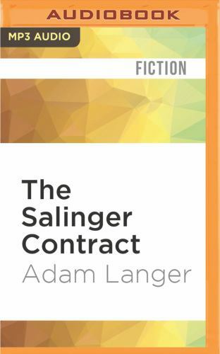 The Salinger Contract : A Novel by Adam Langer (2016, CD MP3 ...