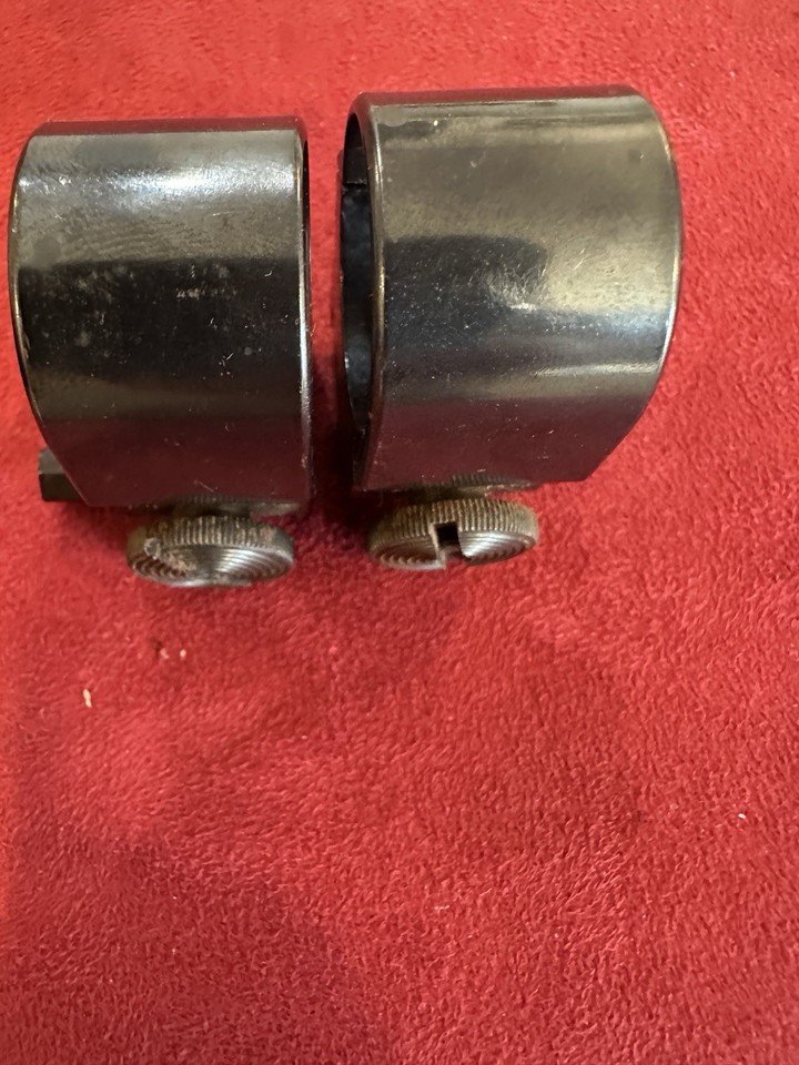 Weaver 1" Scope Rings Classic Gloss Black Old Style | eBay