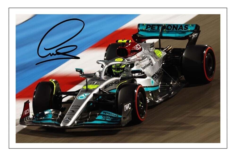 LEWIS HAMILTON Signed Autograph PHOTO 6x4 Gift Print FORMULA ONE F1 ...