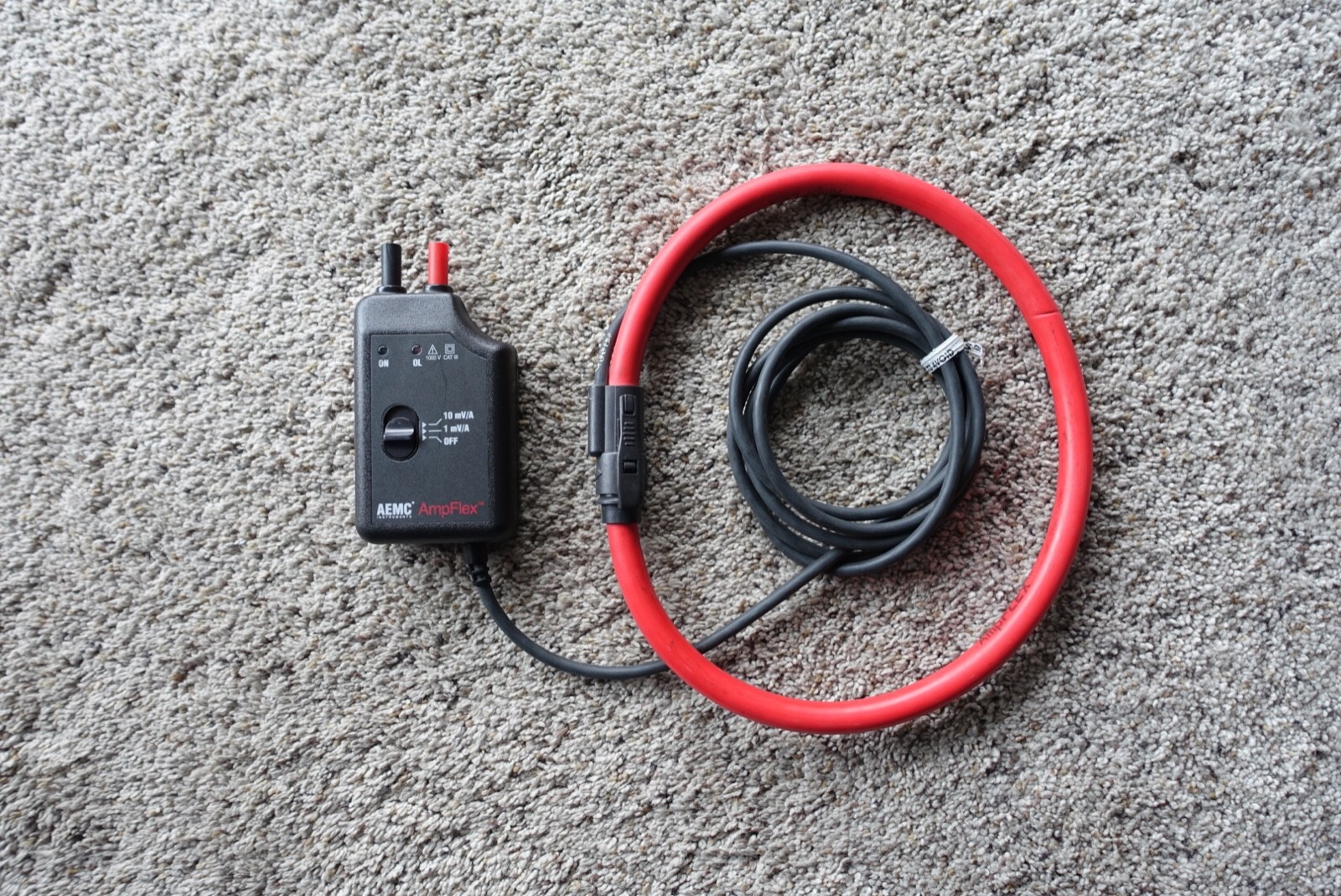 AEMC 3000-24-2-1 Flexible AC 24" Current Probe, 10mV/A & 1mV/A 300/3000 ...