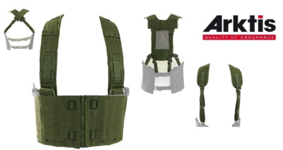 Chest Rig Arktis With 2 Pairs Debretelles Placement And Yoke Platinum ...