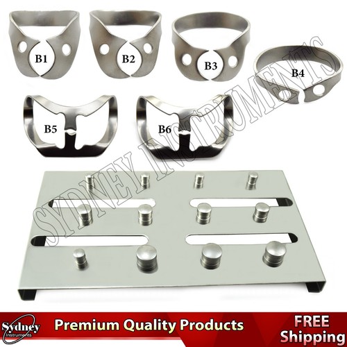 Dental Rubber Dam Clamps With Tray Endodontic Brinker Clamps Lab ...