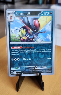 Pokemon TCG Kingambit 134/198 Scarlet & Violet Reverse Holo Rare | eBay