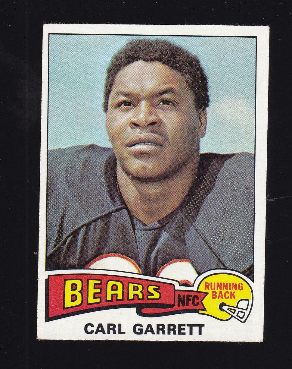 1975 Topps Carl Garrett #126 Chicago Bears | eBay