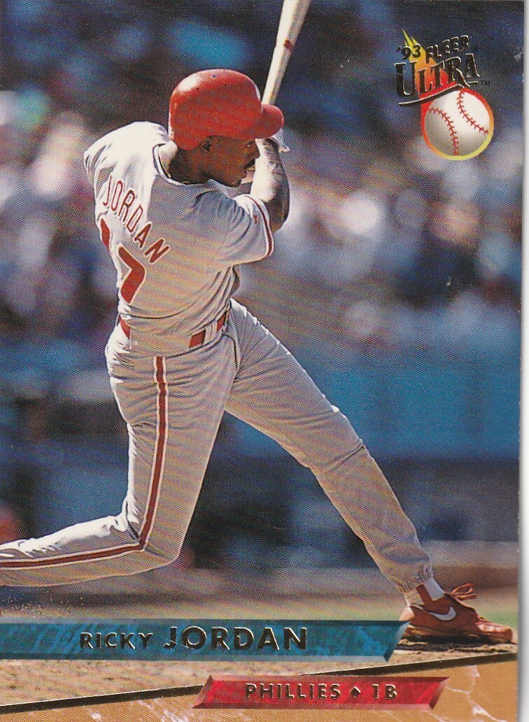 FREE SHIPPING-MINT-1993 Fleer Ultra Ricky Jordan #89 PHILLIES | eBay