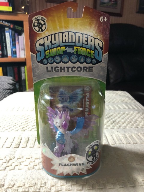 Skylanders Swap Force Lightcore Flashwing Figure - Activision for sale ...