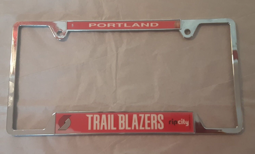 Portland Trail Blazers NBA Basketball License Plate Frame, collectable ...