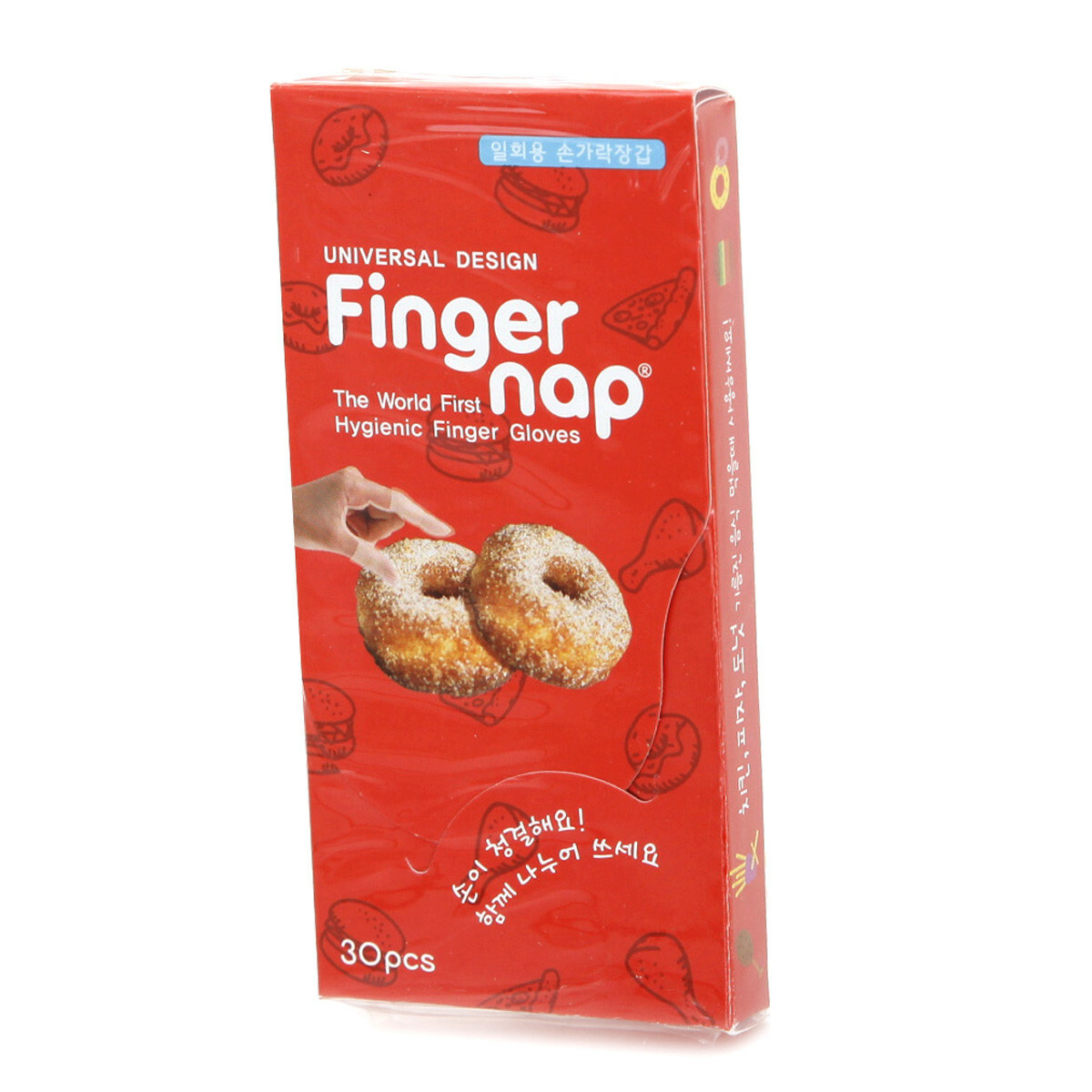 FINGER NAP–Disposable Finger Gloves Covers Cap Guards for eating food ...