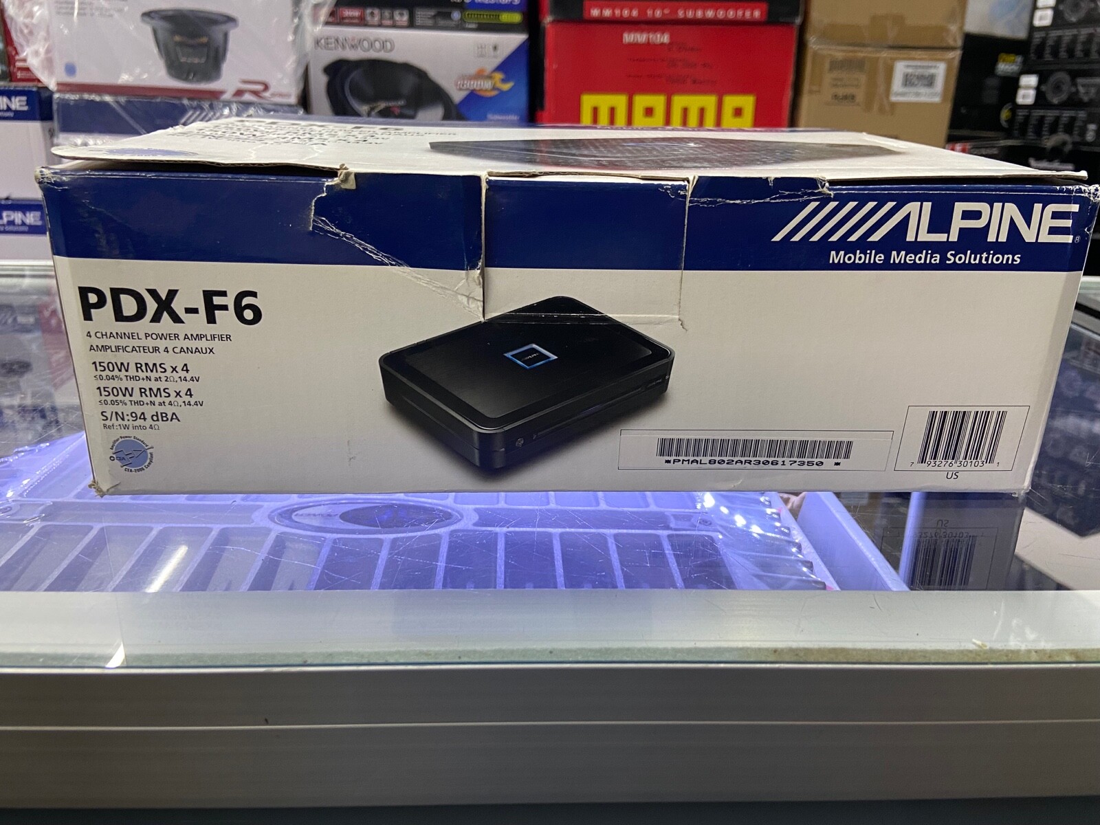 Alpine PDX-F6 4-Channel Car Amplifier for sale online | eBay