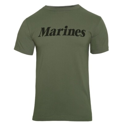 Marines OD Green T-shirt - USMC Shirt - Marine Corps Olive Drab ...