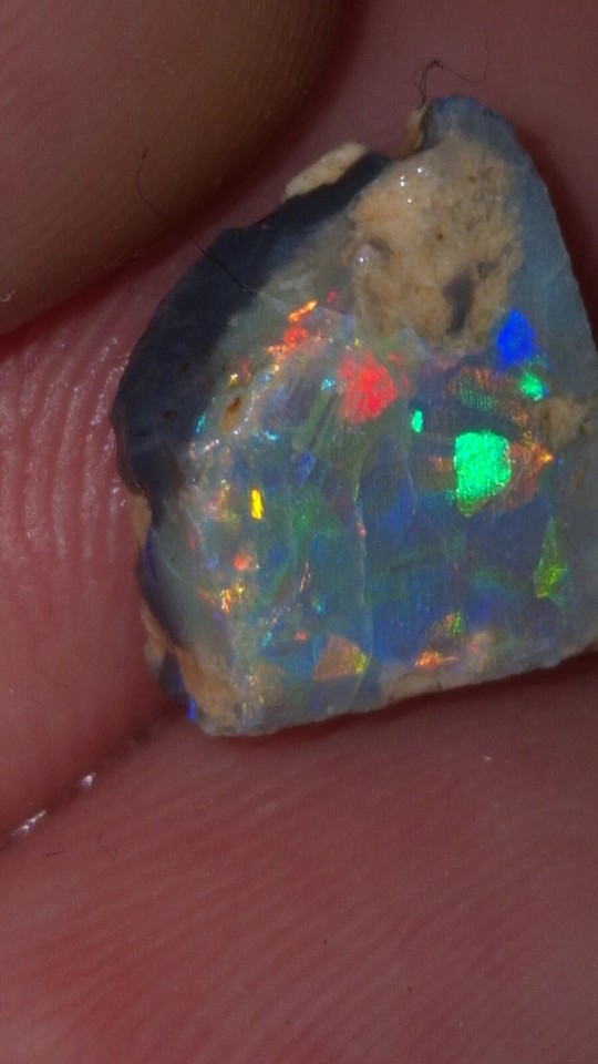Lightning Ridge Gem Opal Rough. Tops natural Australian Gem Grade ...