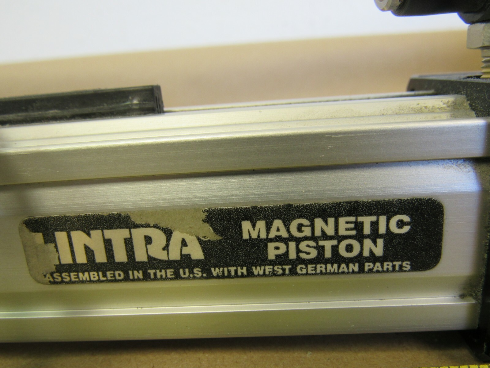 NORGREN LINTRA RODLESS CYLINDER C/46025/M/14 S/N 190345.1, FR ESI QSM ...