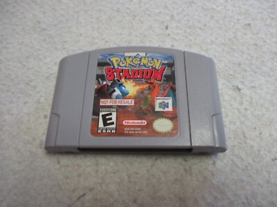 NINTENDO 64 N64 POKEMON STADIUM NFR NOT FOR RESALE VERSION STORE DEMO ...
