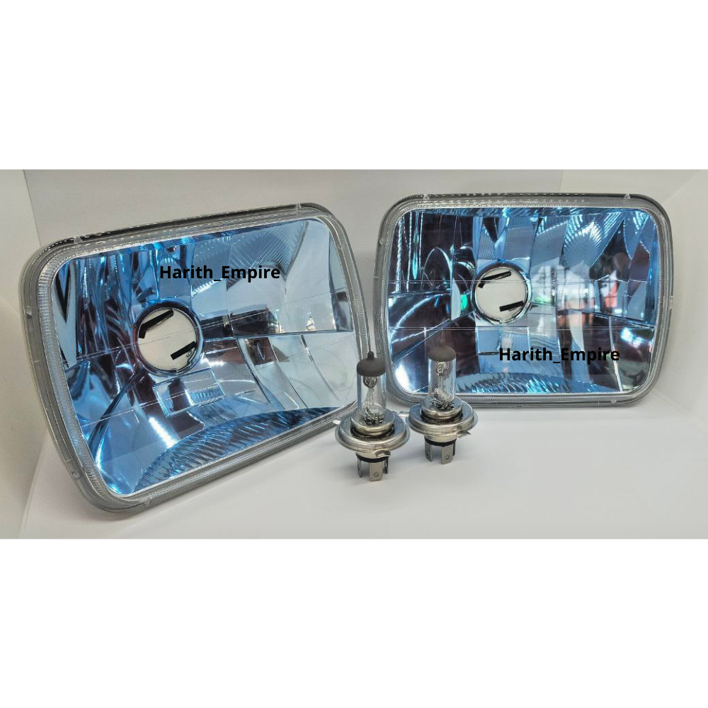 RAYBRIG Blue Headlight Assembly Fits Silvia Gazelle 180SX AE86 FC3S ...