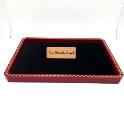 Cartier Presentation Display Tray Red Wood Large Size 39 × 26 cm Ref ...