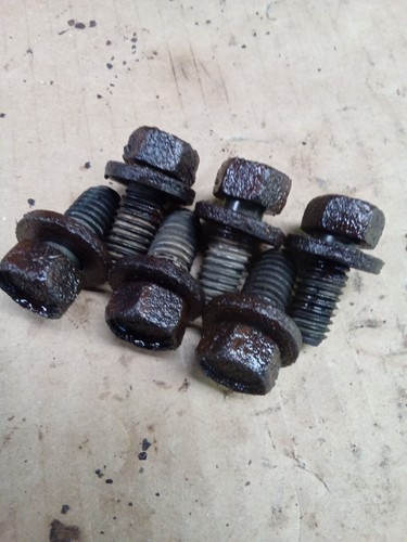 90-96 Ford F350 7.5 Engine Mount Brackets Bolts Bbf 460 429 E350 F250 ...