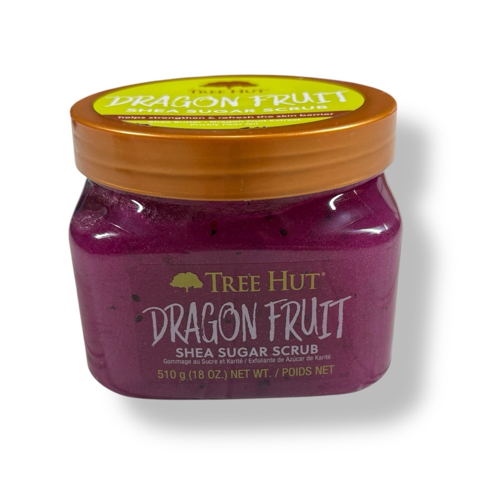 Tree Hut DRAGON FRUIT Body Scrub - 18 oz (Brand New) Hydrating ...