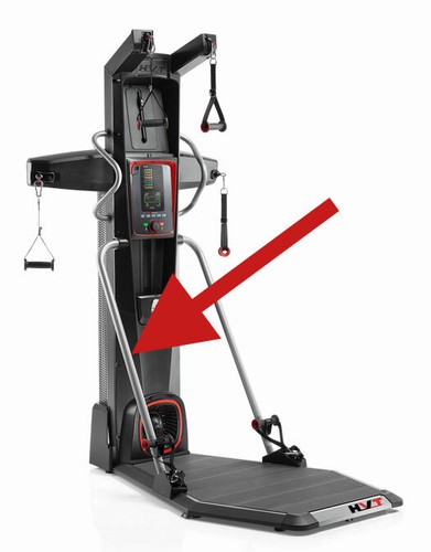 ONE USED BOWFLEX HVT LEFT Arm Rail Support | eBay