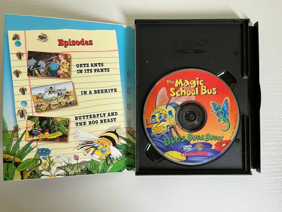 Magic School Bus - Bugs, Bugs, Bugs (DVD, 2004) 85365818224 | eBay