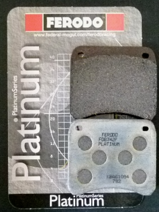 Ferodo 2 Pads Soft for Brake Caliper Ap Racing CP2696 (2 Piston ...